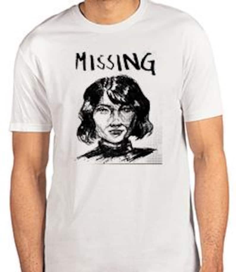 Missing Poster Gemma Severance White T-shirt - Etsy