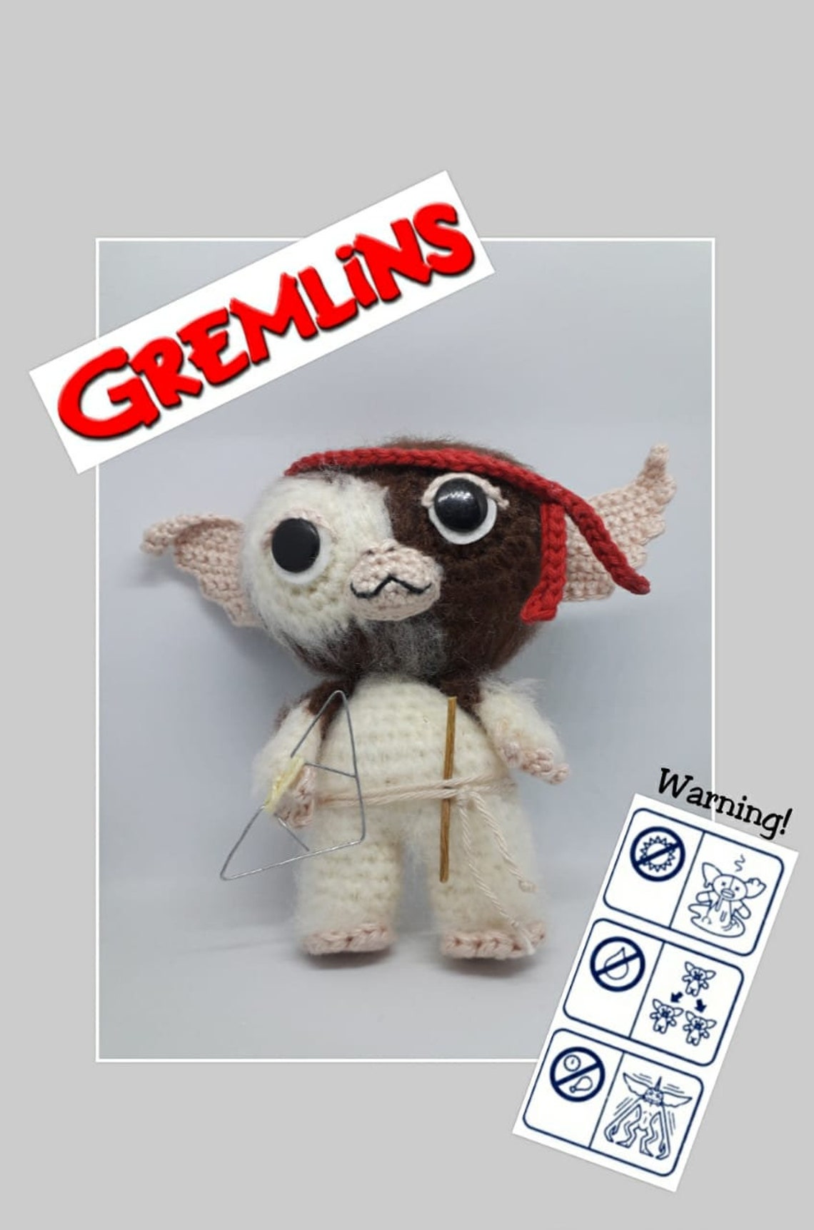 Gizmo - Gremlins Amigurumi Pattern - Darth Makers PDF TUTORIAL - Etsy