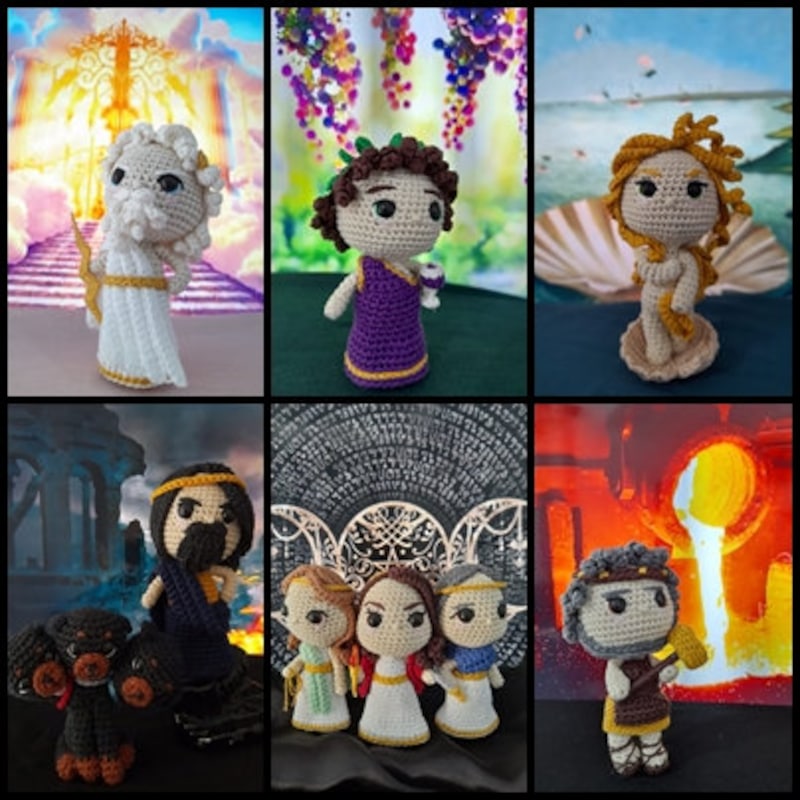 Greek Gods Crochet Patterns - Etsy