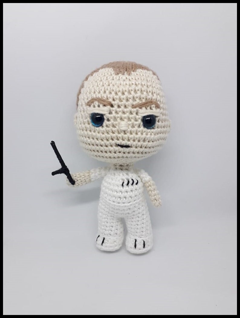 Hannibal Lecter Amigurumi Pattern Darth Makers | Etsy