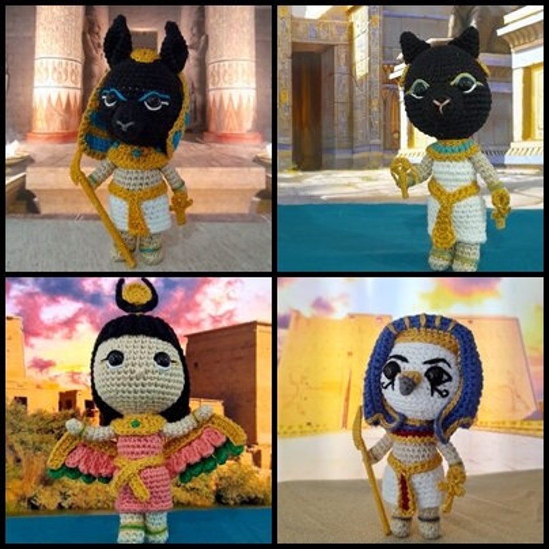 Egyptian Mythology Bundle 4 Patterns - Etsy