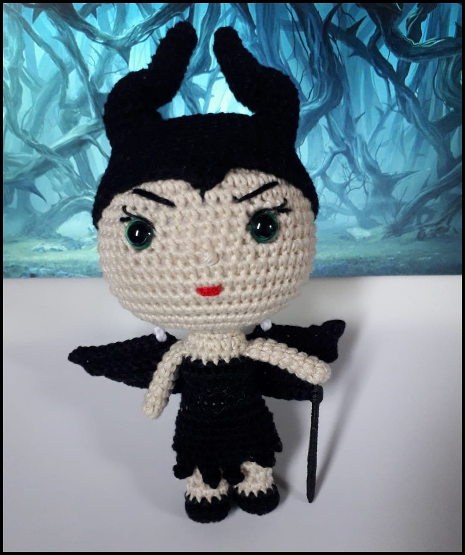 Maleficent Amigurumi Pattern - Darth Makers PDF TUTORIAL - Etsy