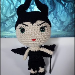Maleficent Amigurumi Pattern - Darth Makers PDF TUTORIAL - Etsy