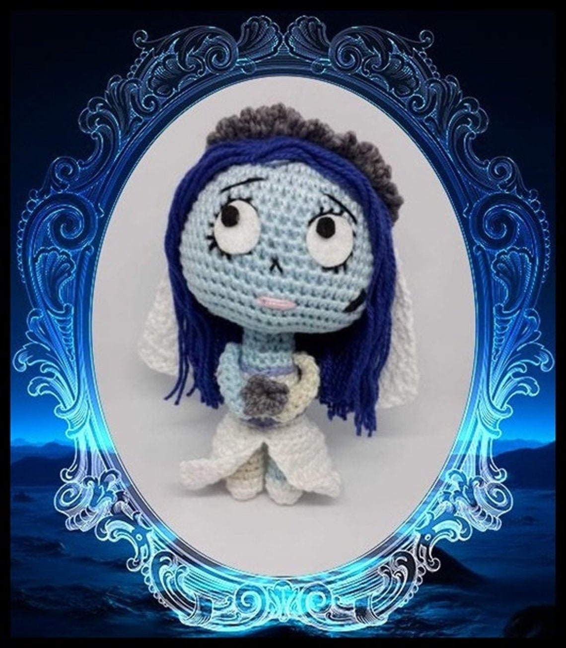 Emily, the Corpse Bride Amigurumi Pattern - Darth Makers PDF TUTORIAL ...