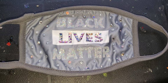 Black Lives Matter Mask - Etsy