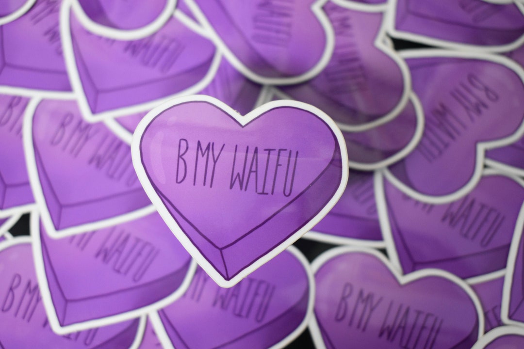Be My Waifu Mini Sticker - Etsy