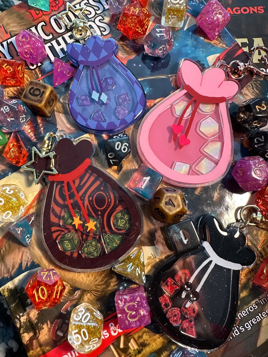 Dice Bag Shakers - Etsy