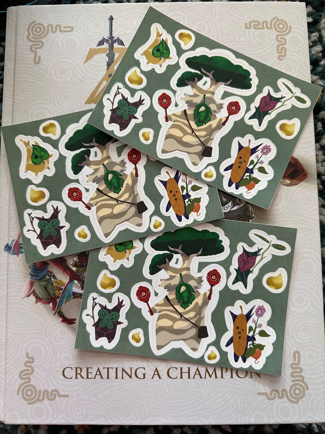 Korok Sticker Sheet - Etsy
