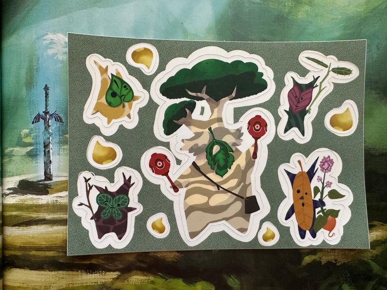 Korok Sticker Sheet - Etsy