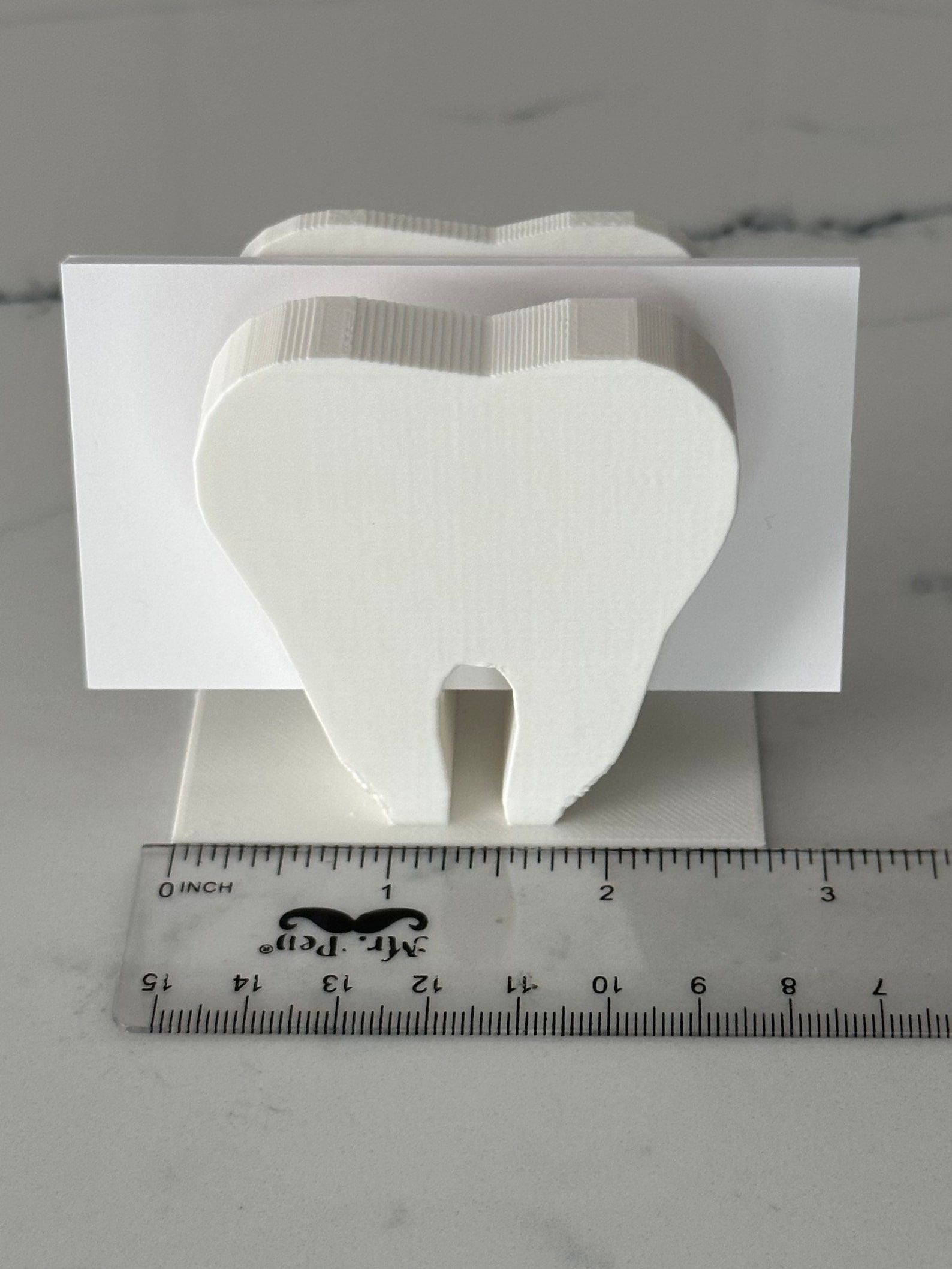 3D Printed tooth Business Card Holder Dentist Dental Hygienist Tooth ...