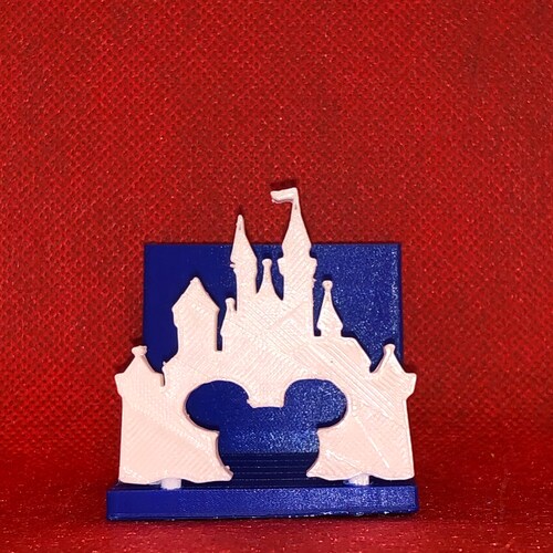 Glittered Mickey Mouse Ears 3D Printed Disney Business Card - Etsy