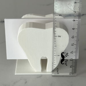 3D Printed tooth Business Card Holder Dentist Dental Hygienist Tooth ...