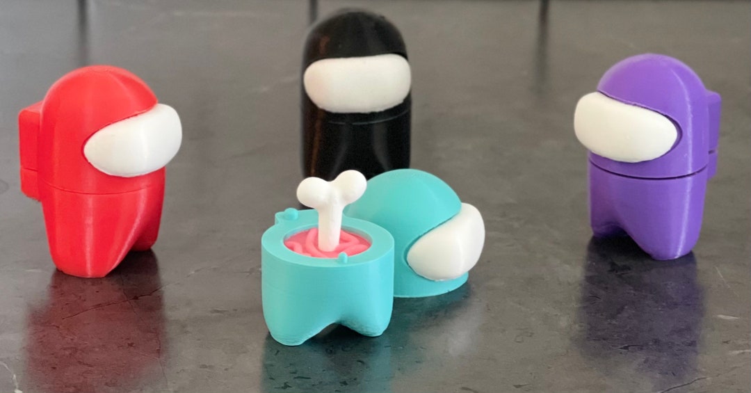 3D Printed Among Us Figurine Made to Order in 11 Colors to Choose From ...