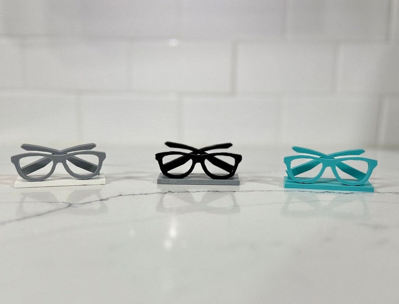 3D Printed Eyeglass Business Card Holder Optician Optometrist - Etsy