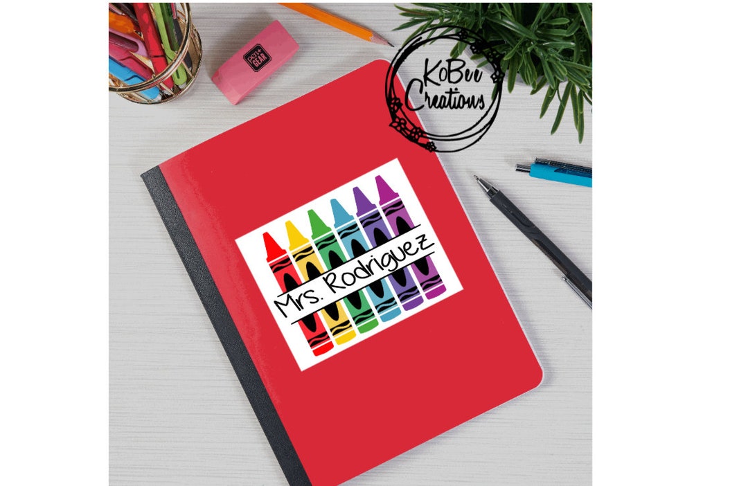 Personalized Back to School Notebookpoly Cover Composition Book ...