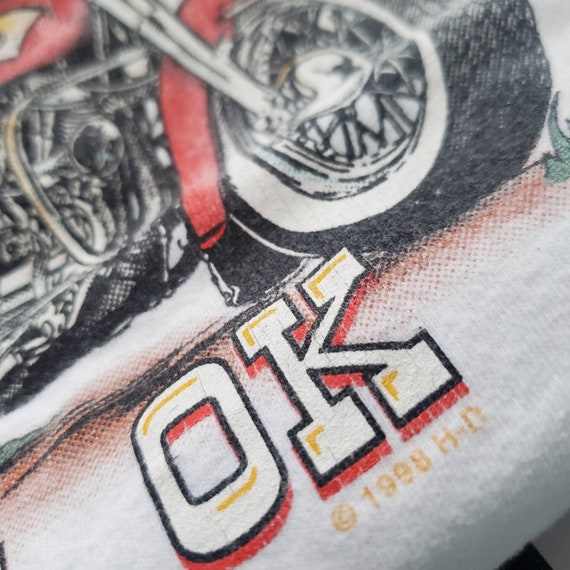 Early Y2k Harley-Davidson World Oklahoma City Tshirt … - Gem