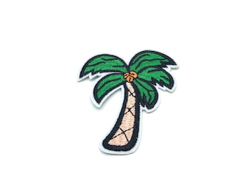 Tropical Palm Tree Patch - Etsy