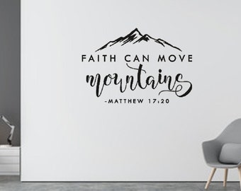 Faith Wall Decal - Etsy