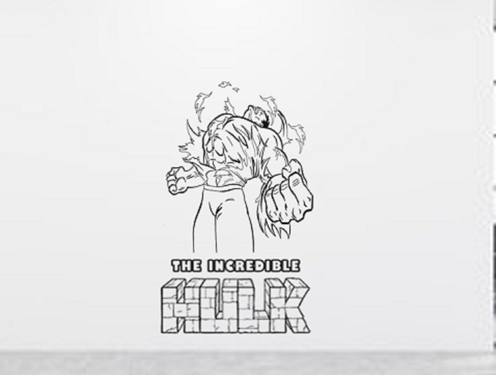 Home & Living Comic Decal Comic Decor Incredible Hulk Decal Super Hero ...