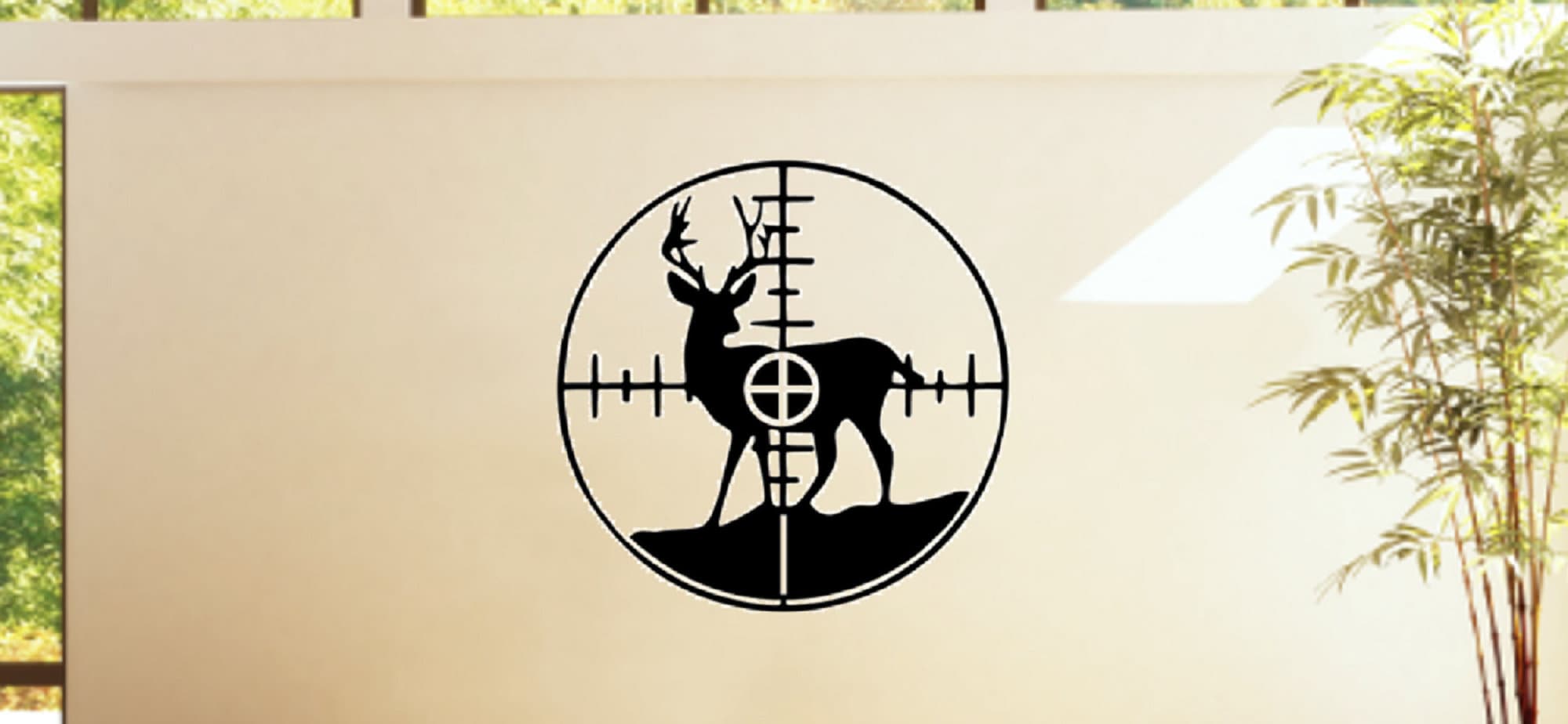 Hunting Decal / Deer Hunting Decal / Hunting Target Decal / | Etsy