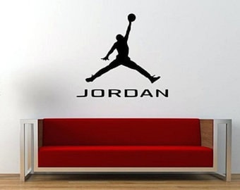 Michael Jordan Decal Wall | Etsy