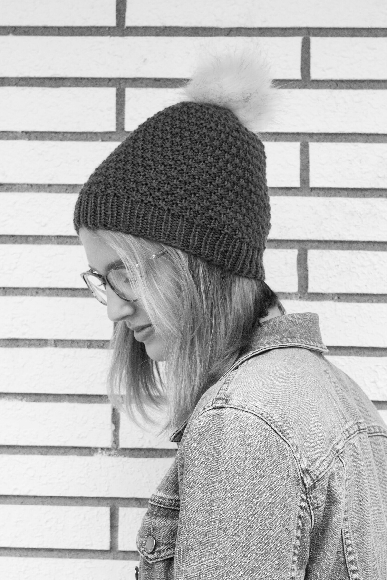 Handknit Teal Rose Vine Hat - Etsy