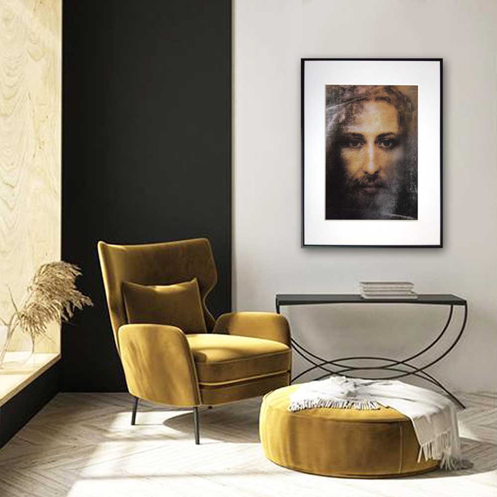 The Shroud of Turin Jesus Christ Face Canvas Print Real Face of Jesus ...