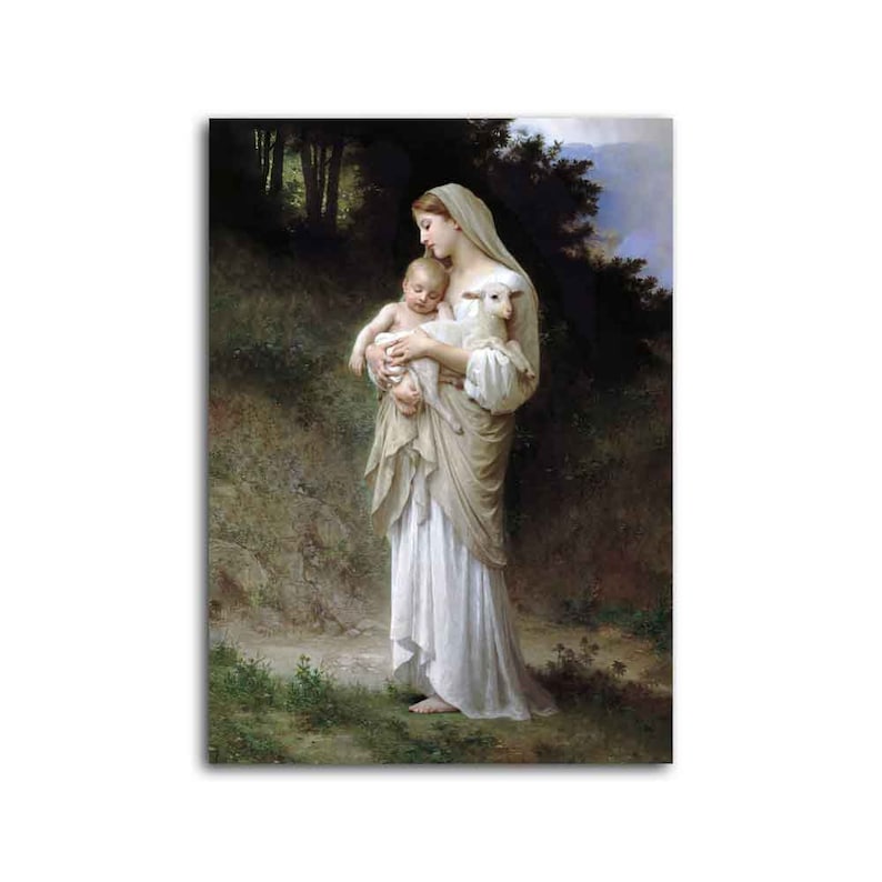 Innocence by William Adolphe Bouguereau Canvas Poster Wall Art ...