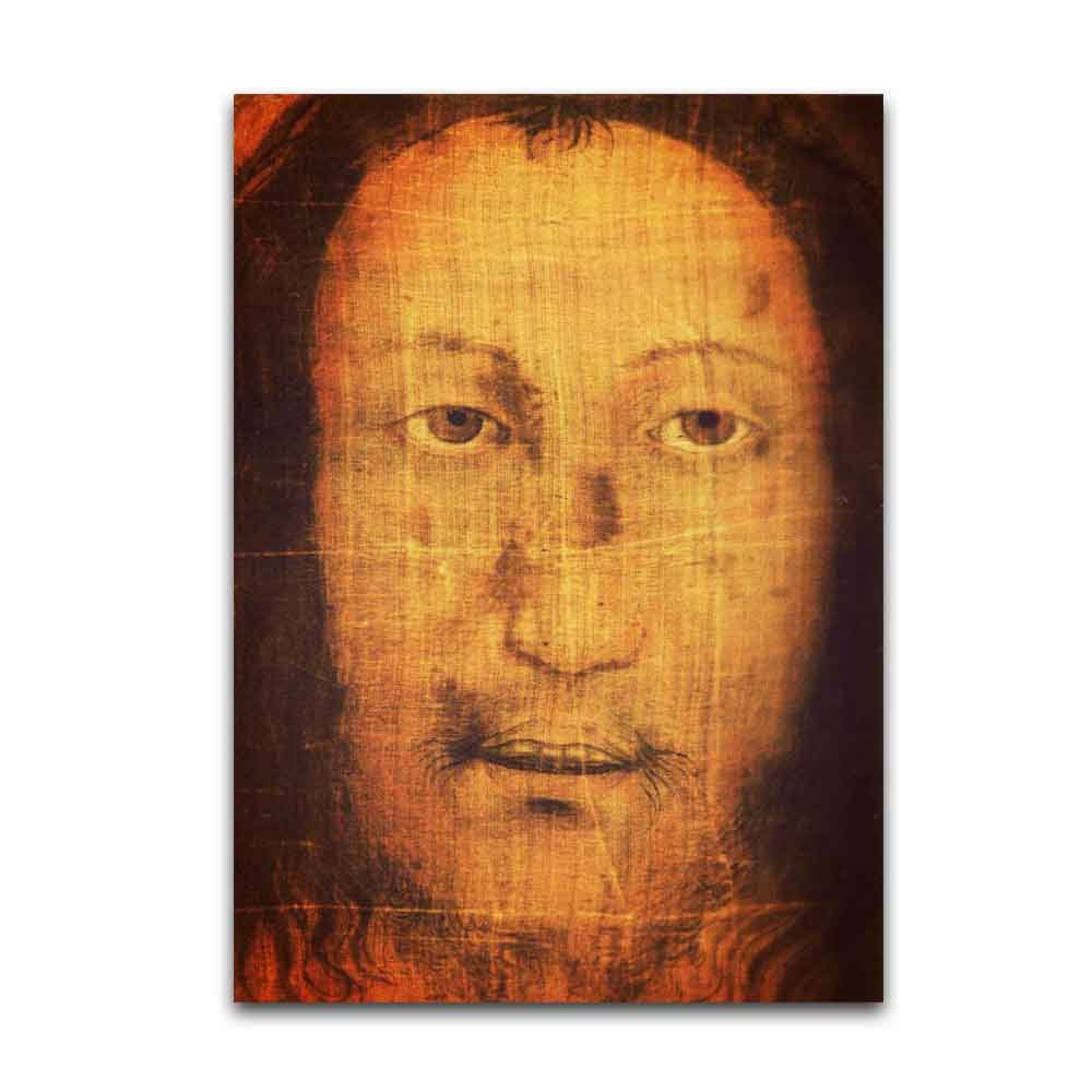 Holy Face of Jesus of Manopello Round or Rectangular Jesus Christ ...