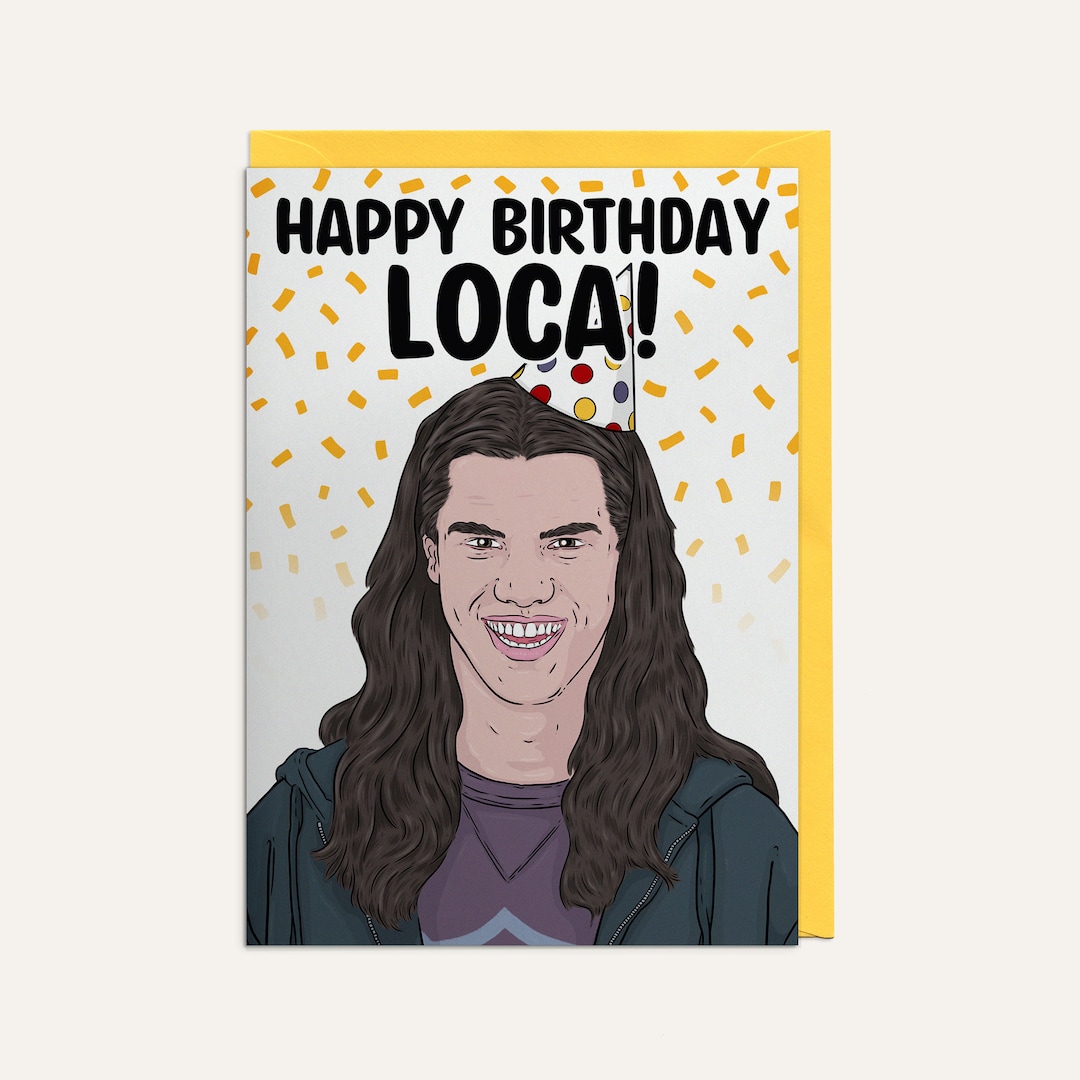 Happy Birthday Loca - Jacob Black - Popular Movie - Birthday Card ...