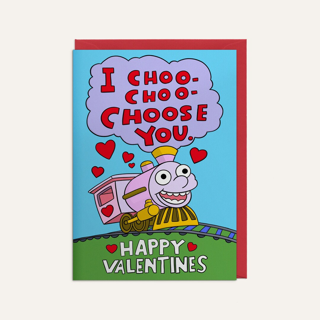 I Choo Choo Choose You Happy Valentines Popular Cartoon Tv Show ...