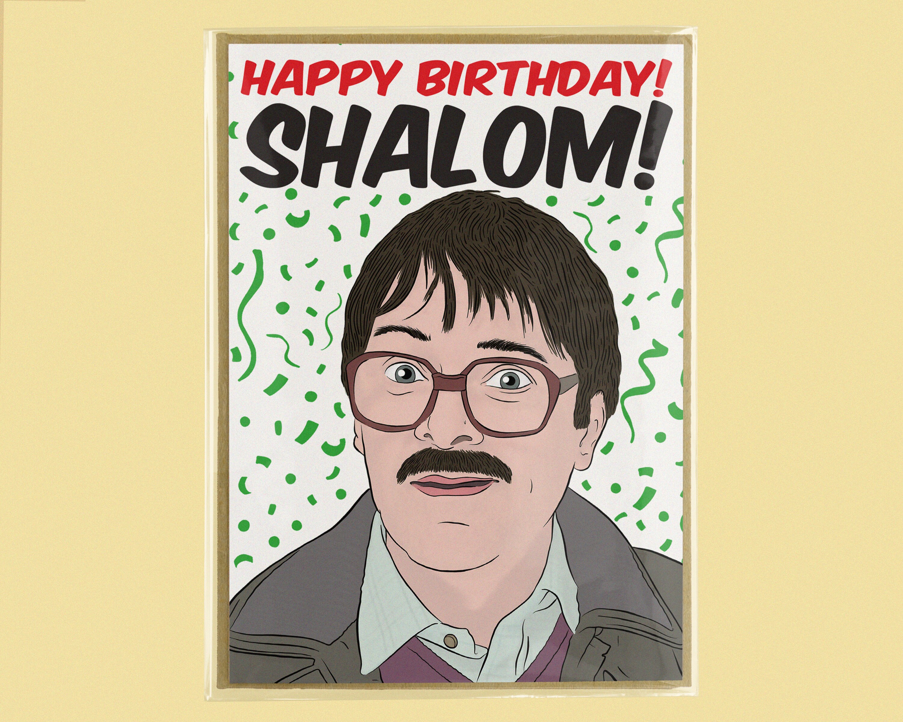Shalom Friday Night Dinner Jim Popular TV Show - Etsy