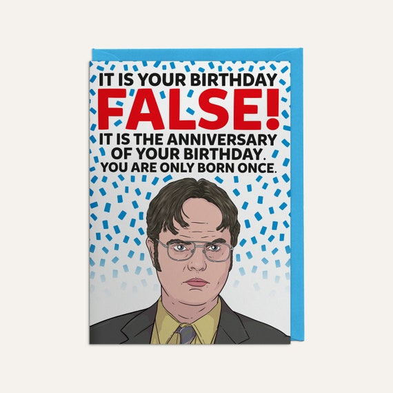 Dwight Schrute E Seu Aniversario Dwight Schrute | The Office Wall Art