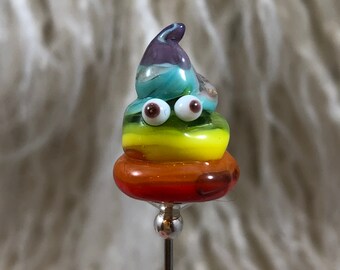 Poop Emoji Glass | Etsy