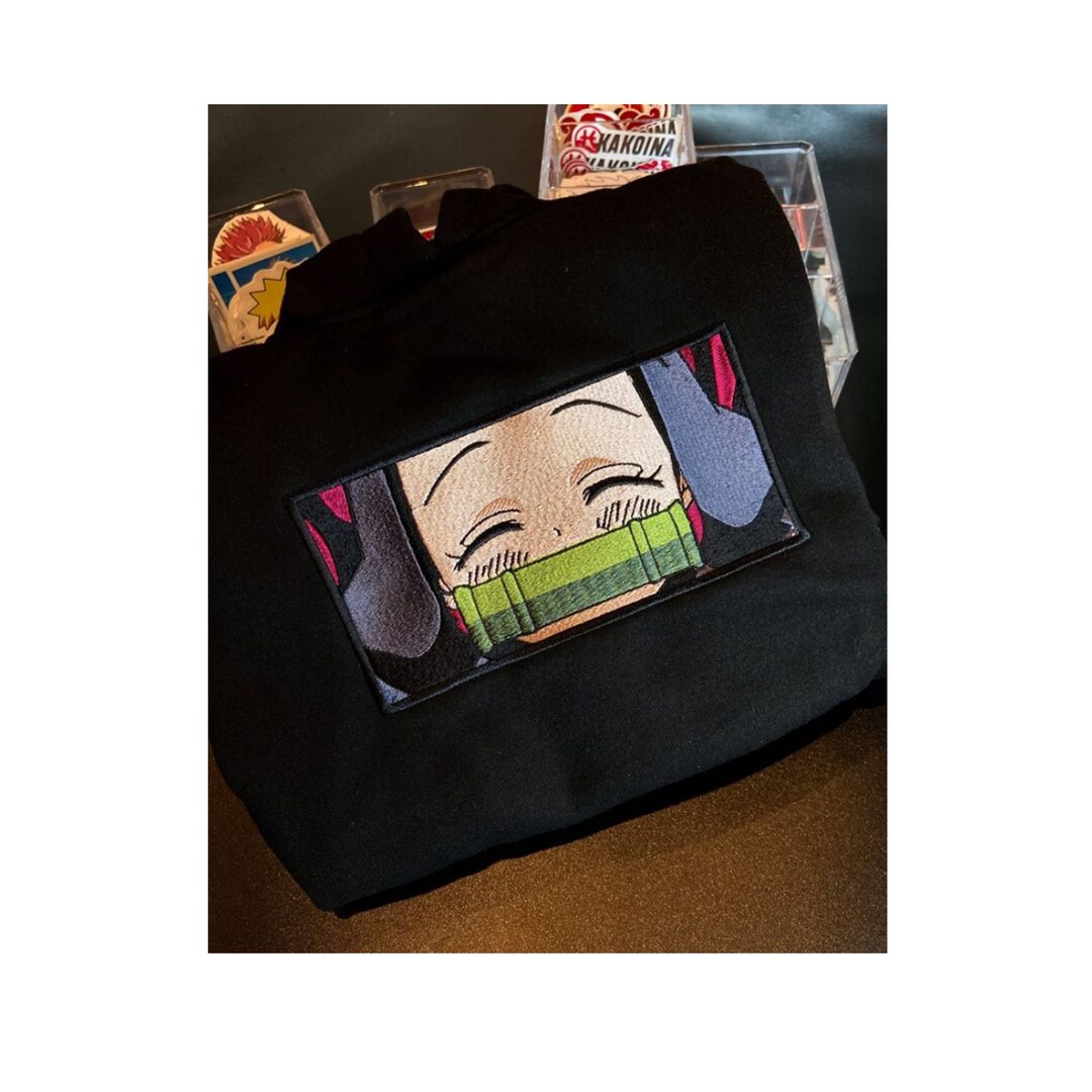 Ka.ma.do Nez.uko De.mon Slay.er Embroidered Sweatshirt Sweatshirt ...