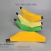 Gift Box Banana Shape Template Paper Box, Treat Box DIY Creative Box ...