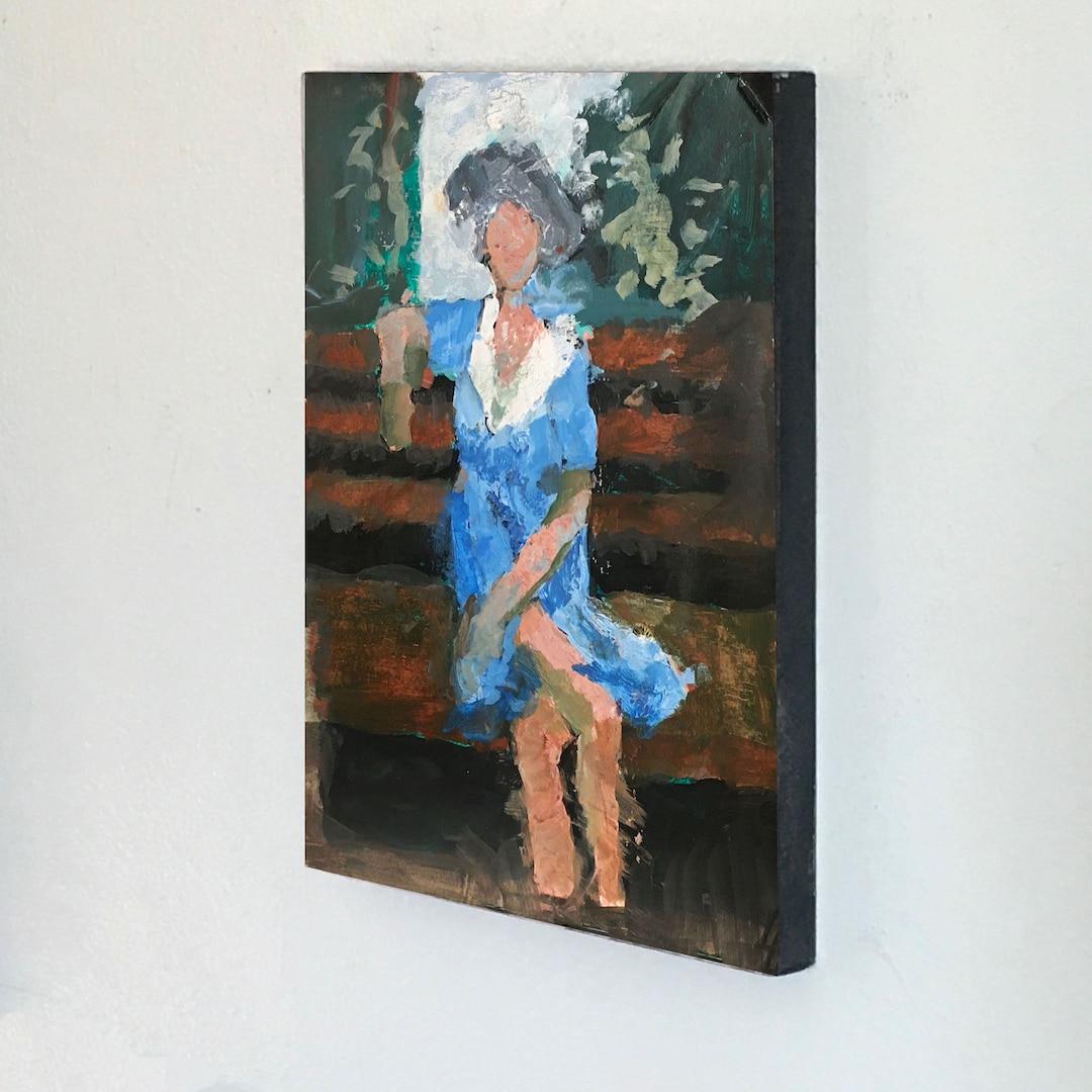 Painting, Wall Art, Confident, Woman, Original Art, One of a Kind ...