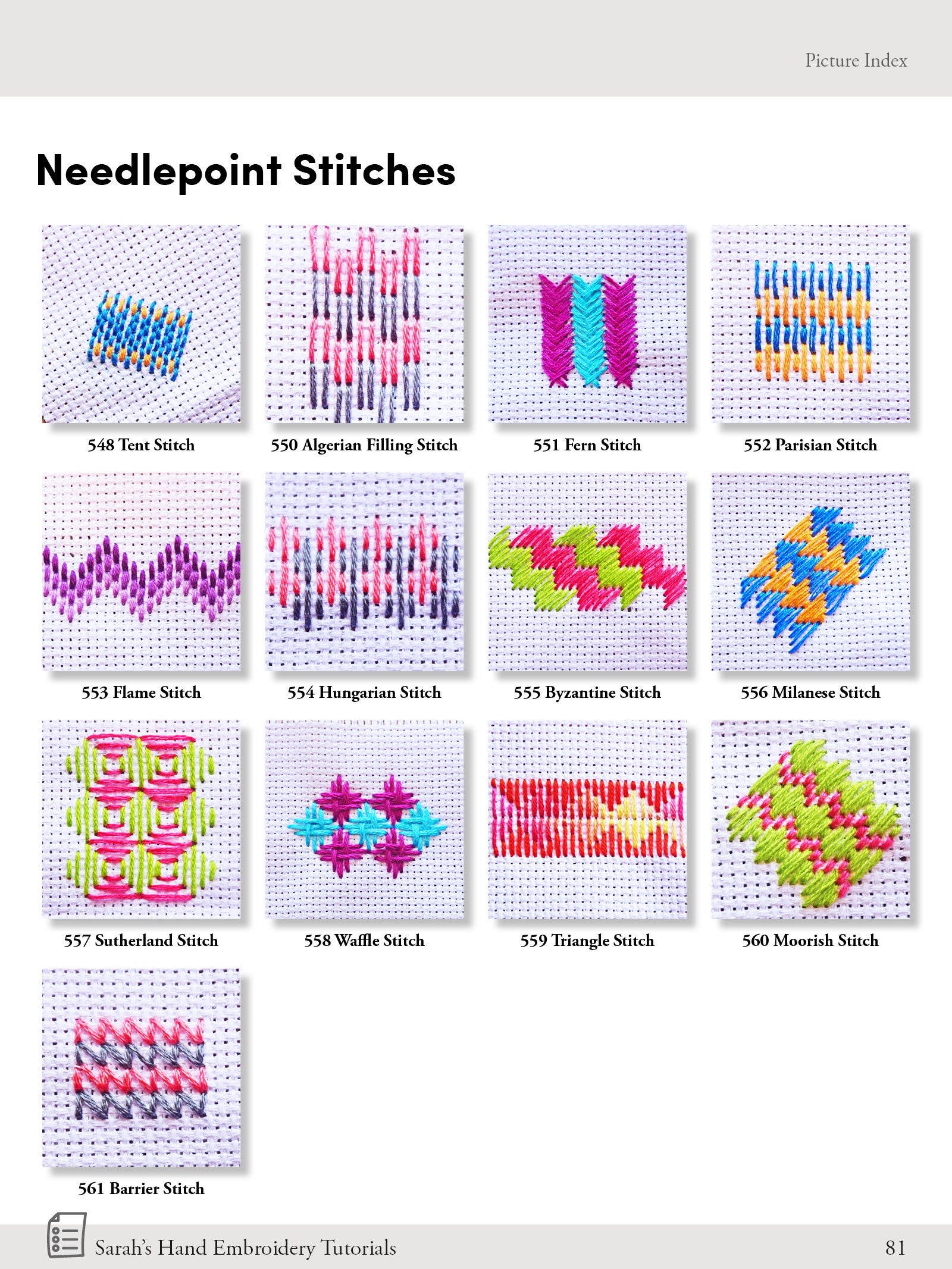 Hand Embroidery Stitches for Everyone, 2nd Edition—pictorial Guide to ...
