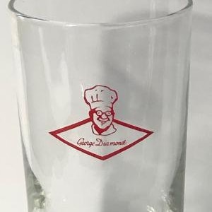 1980's George Diamond Steakhouse Glass Chicago IL | Etsy