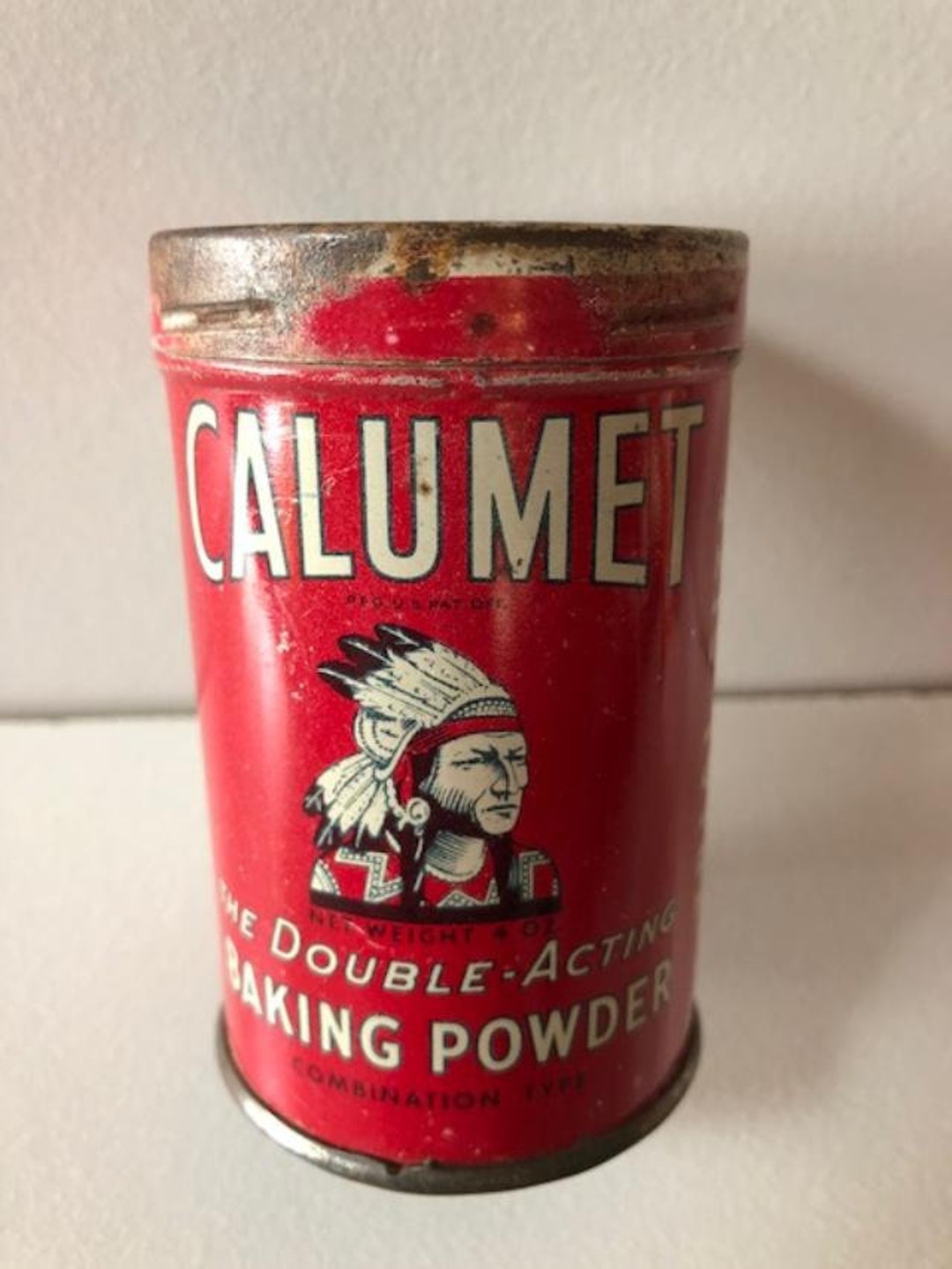 Calumet Baking Powder - UNOPENED - 4 Oz. - Vintage - Etsy