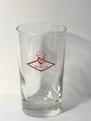 1980's George Diamond Steakhouse Glass Chicago, IL - Etsy