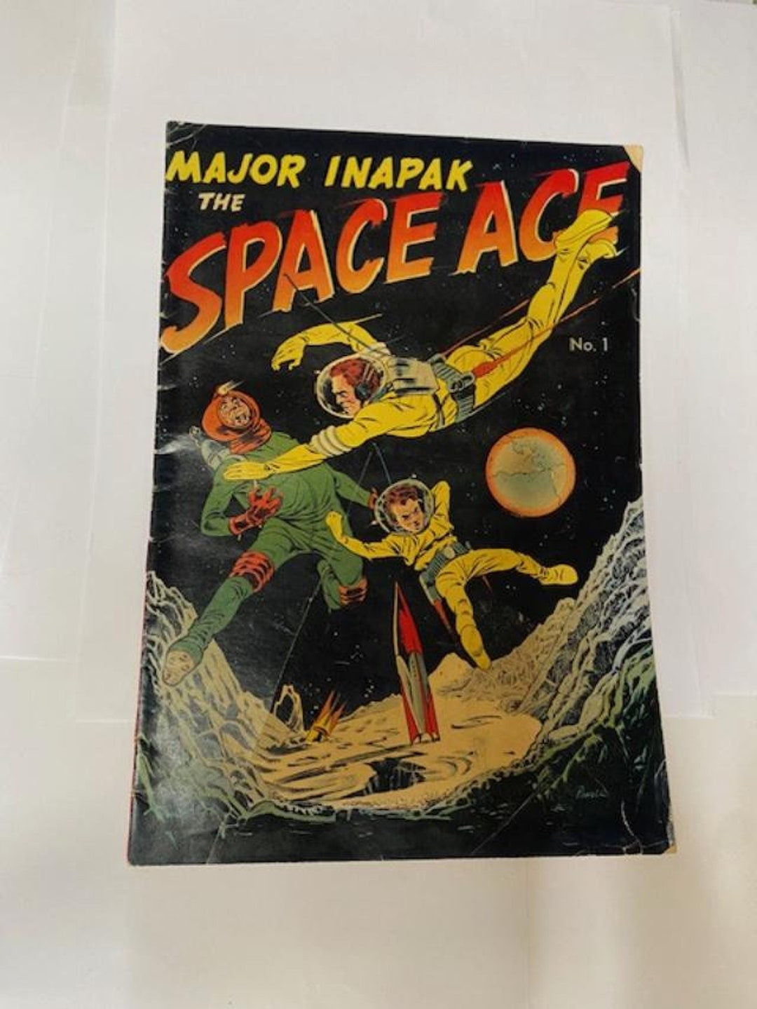 1951 Comic Book Major Inapak the Space Ace - Etsy