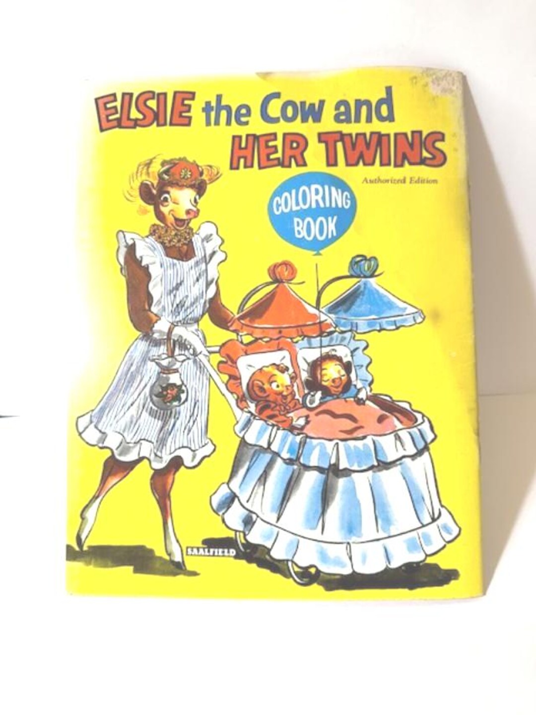 Elsie Coloring Book - 1957 - Borden - Etsy