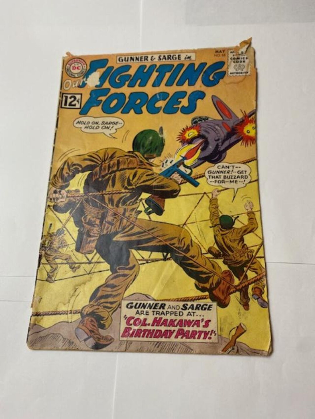 DC Comics - Gunner & Sarge in Fighting Forces 1962 - Etsy