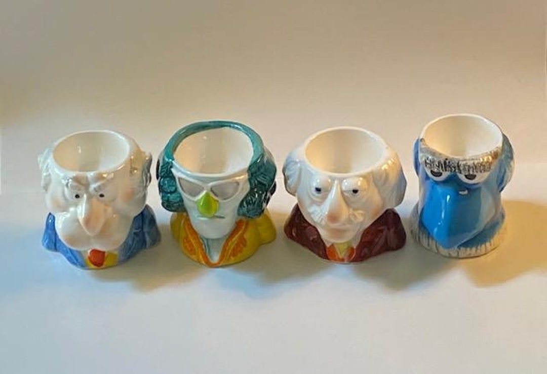 Sigma Muppet Egg Cups Set of 4 Early 1980's - Etsy