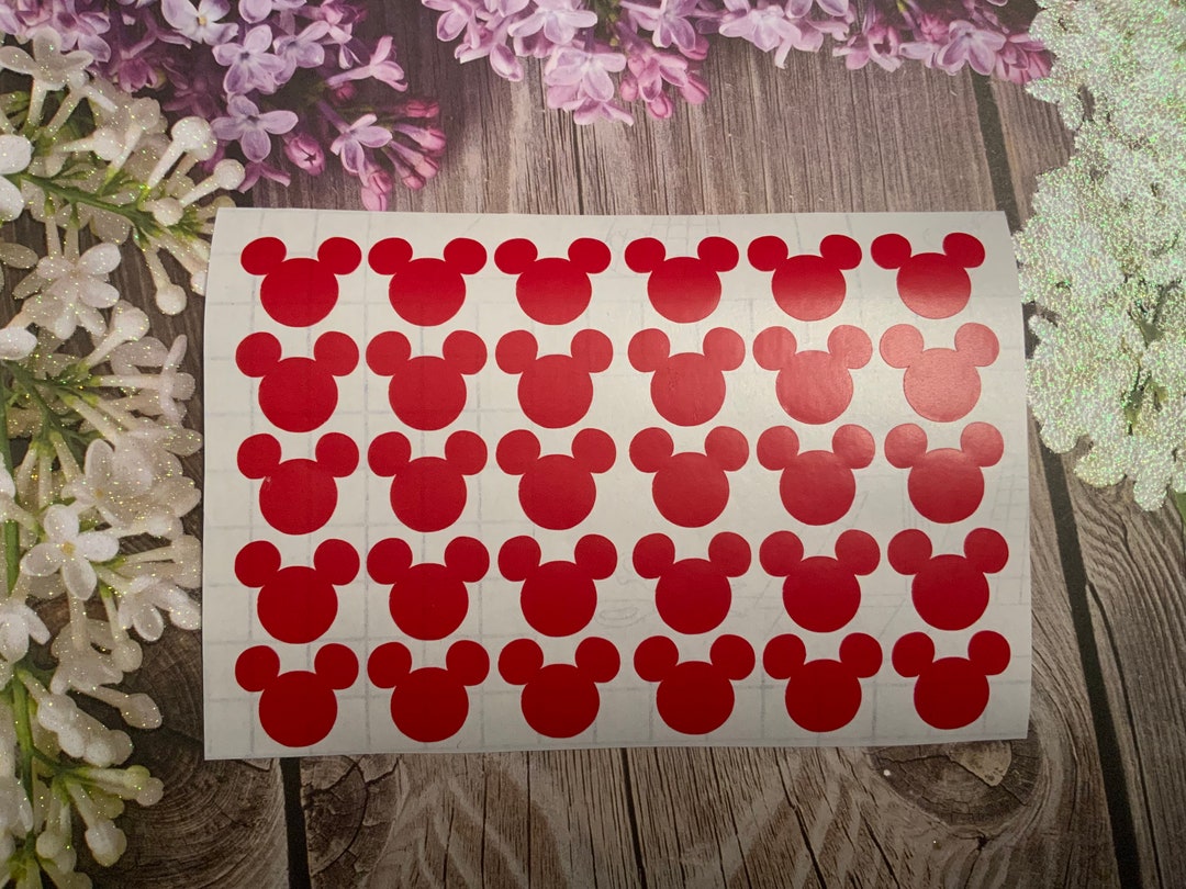 Mickey Mouse Vinyl Decal Sticker Sheets - Vinyl Decal Sticker Sheets ...