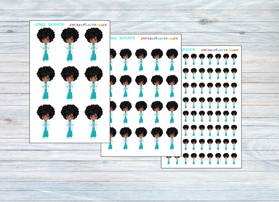 Doctor Visit Stickers Planning a Doctor Visit Planner - Etsy