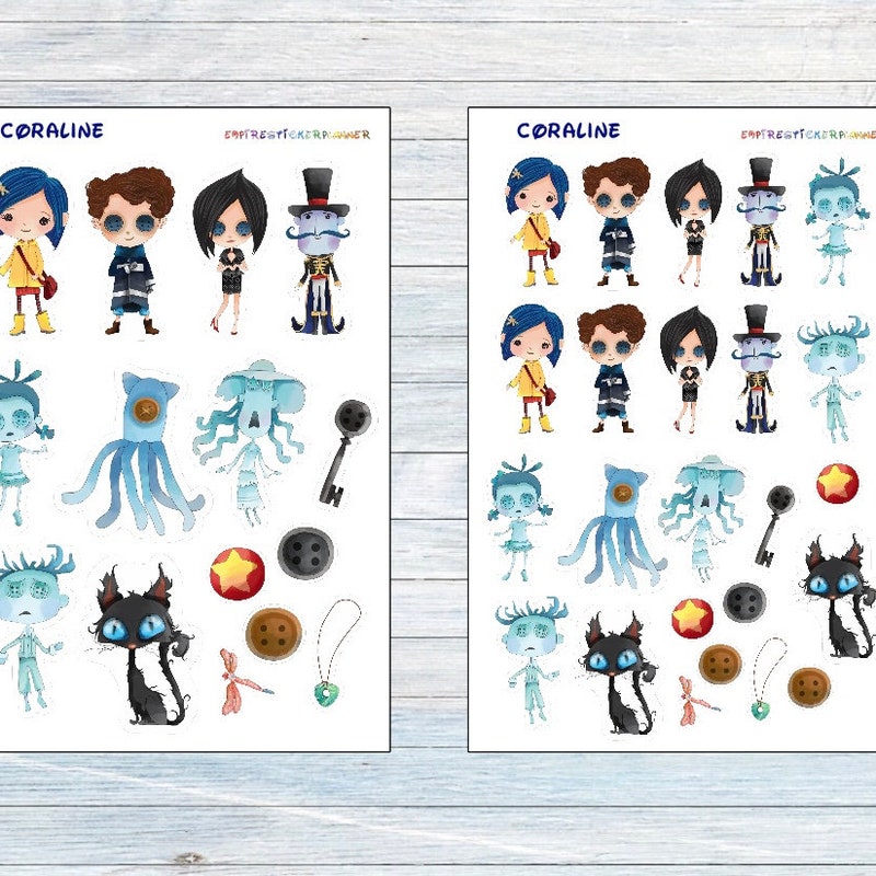 Coraline Stickers - Etsy