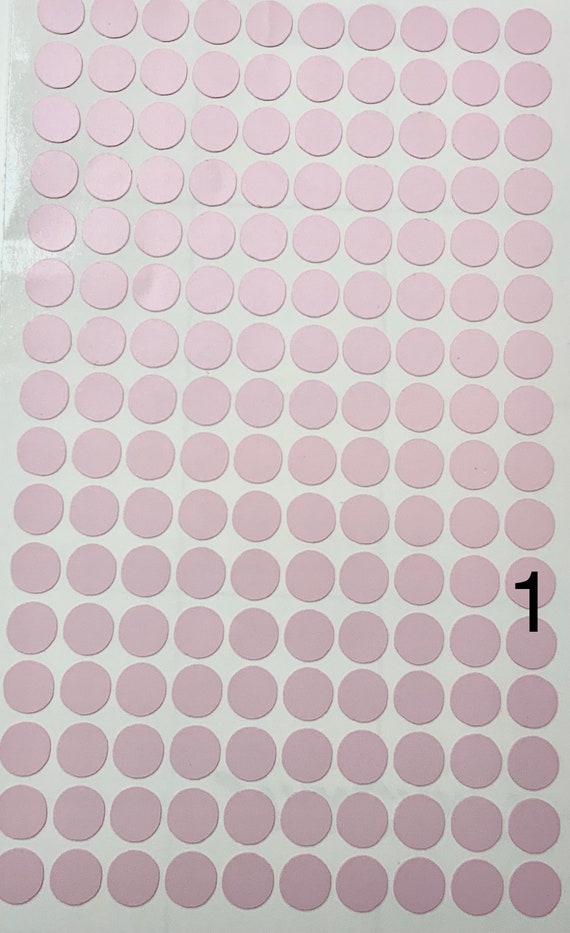 100 Sheet Dots Small Spot Vinyl Decals Birthday Party - Etsy