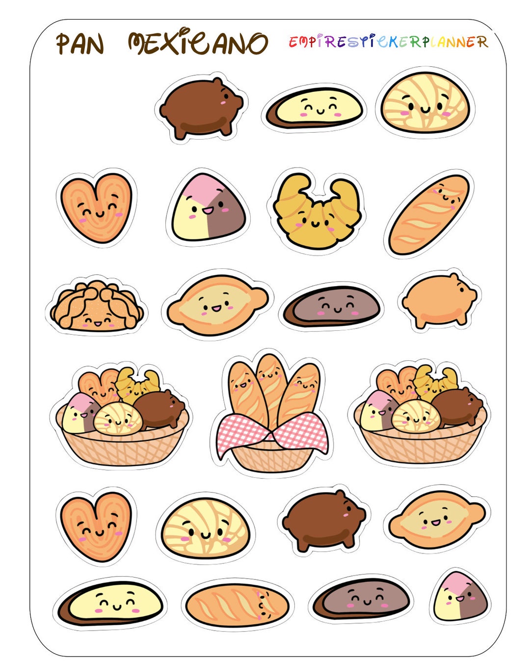 Mexican Bread Stickers, Pan Mexicano - Etsy
